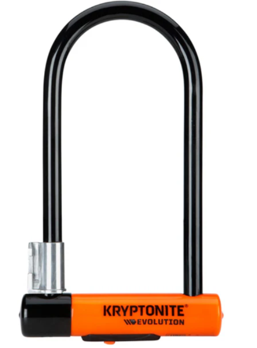 KRYPTONITE EVOLUTION STANDARD U-LOCK WITH BRACKET – CYCLEWAYS