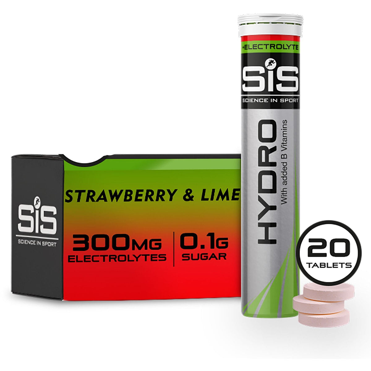 SIS GO Hydro Tablet - strawberry and lime – CYCLEWAYS