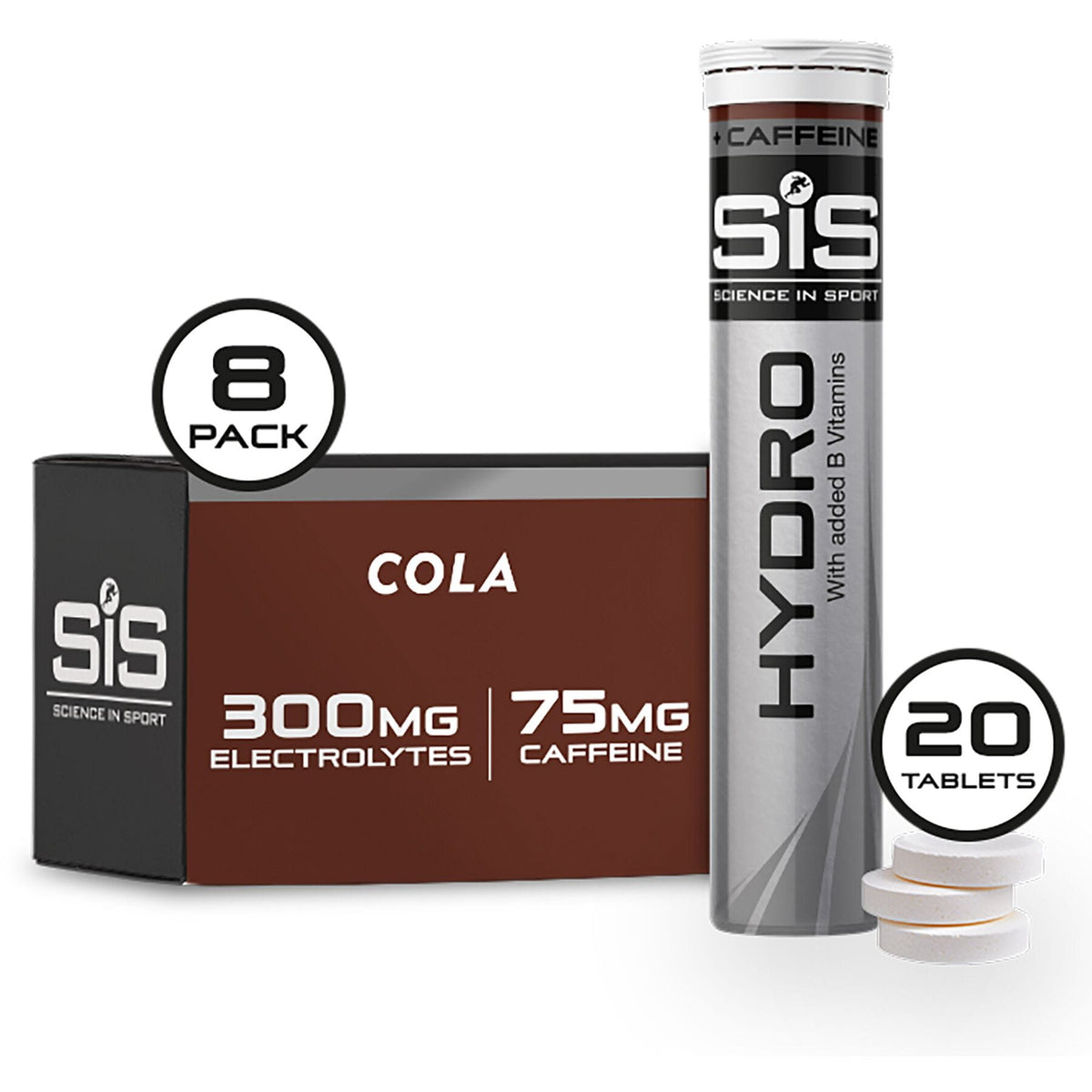 SIS GO Hydro Tablet - cola + caffeine – CYCLEWAYS